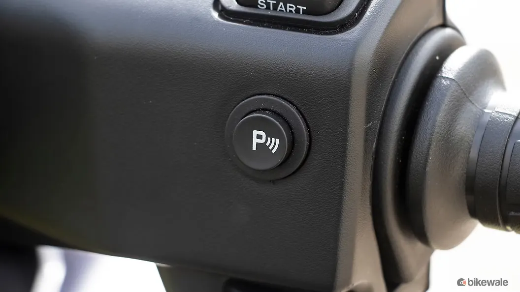 TVS Orbiter Park Assist Button Image – BikeWale