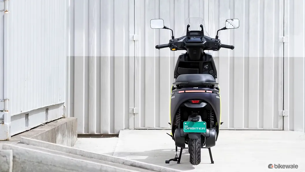 TVS Orbiter Left Rear Three Quarter Image – BikeWale