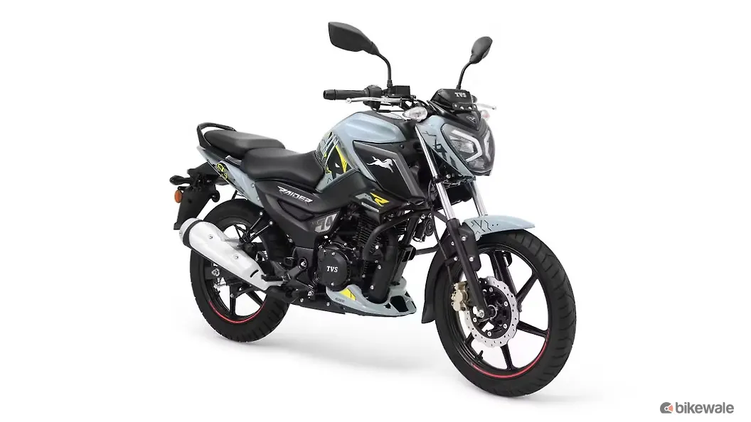 TVS Raider 125 Right Front Three Quarter Image – BikeWale