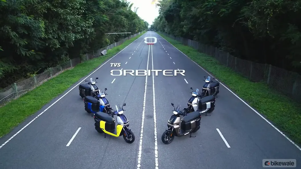 TVS Orbiter Left Side View Image – BikeWale