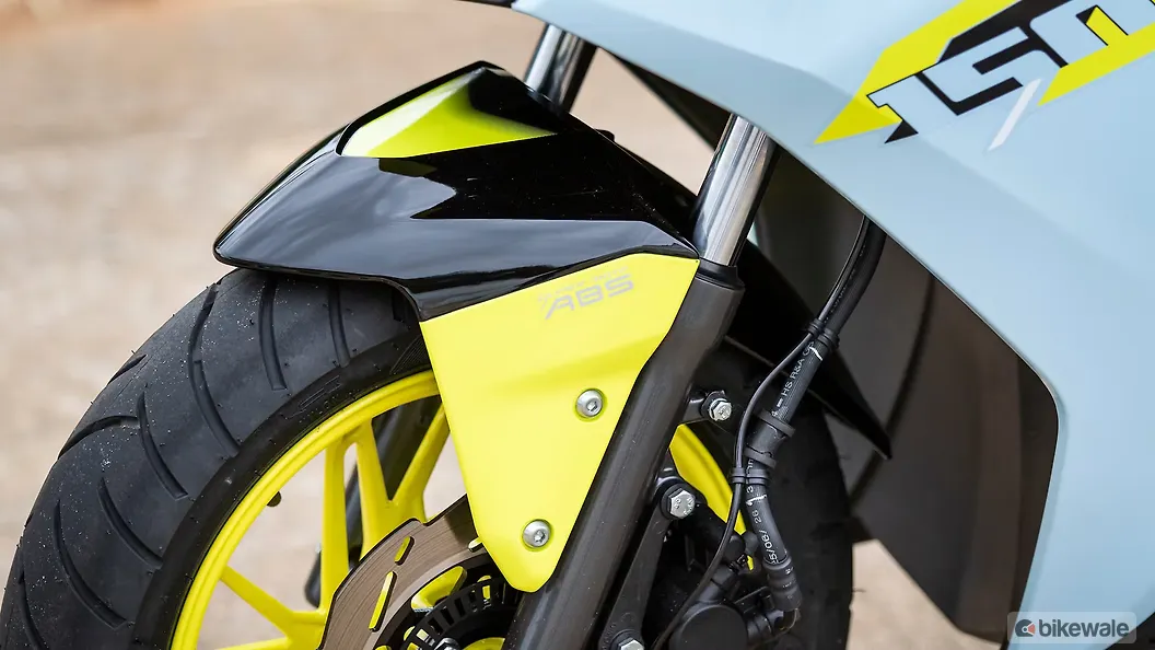 TVS Ntorq 150 Front Alloy Wheel Image – BikeWale