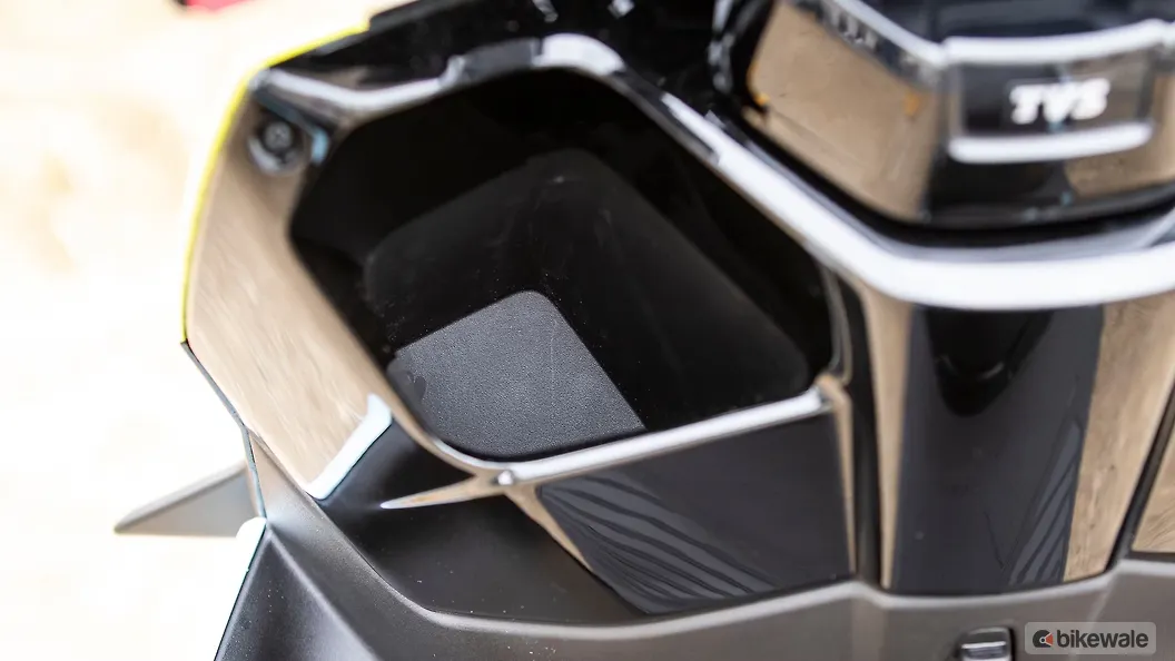 TVS Ntorq 150 Front Glove Box Image – BikeWale