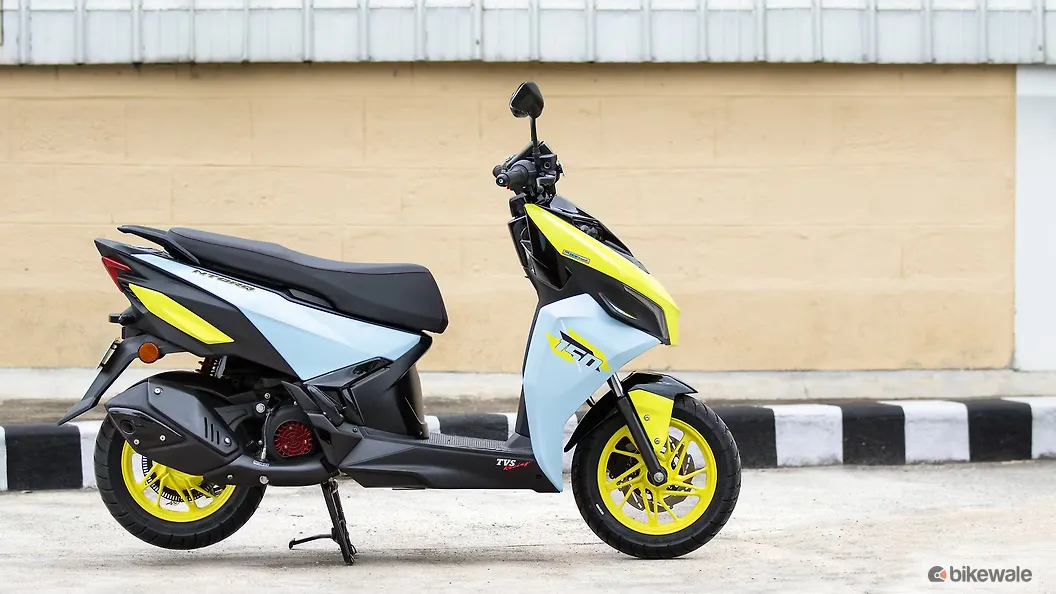 TVS Ntorq 150 Left Side View Image – BikeWale