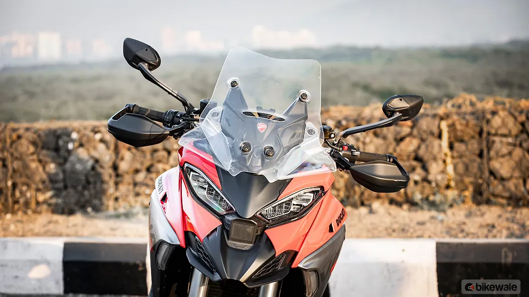Ducati Multistrada V4 Front Headlamp Cowl Image – BikeWale