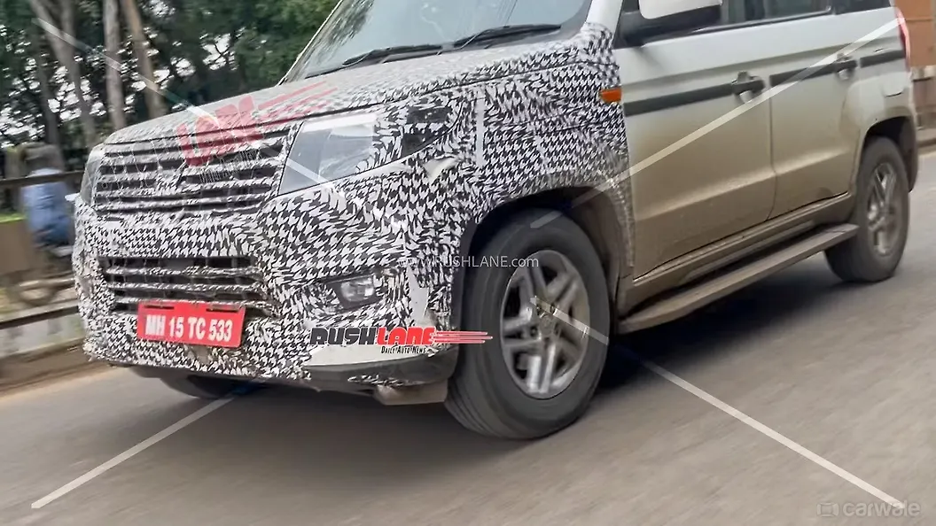 Bolero 2026 Grille Image, Bolero 2026 Photos in India - CarWale