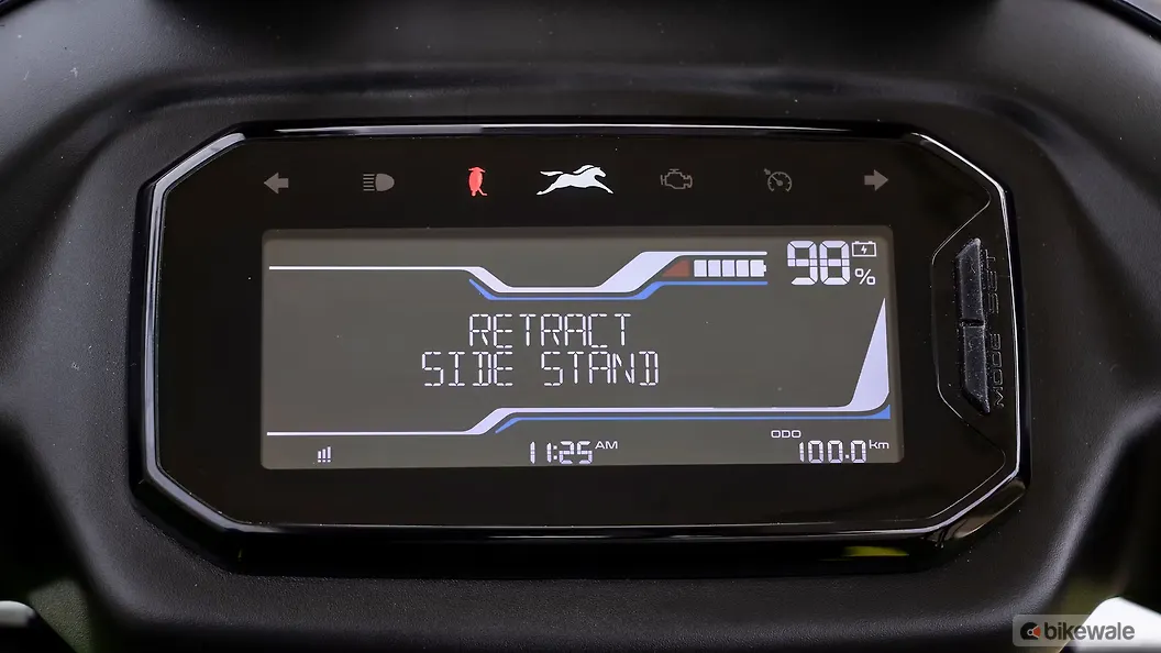 TVS Orbiter TFT Touchscreen Instrument Cluster Image – BikeWale