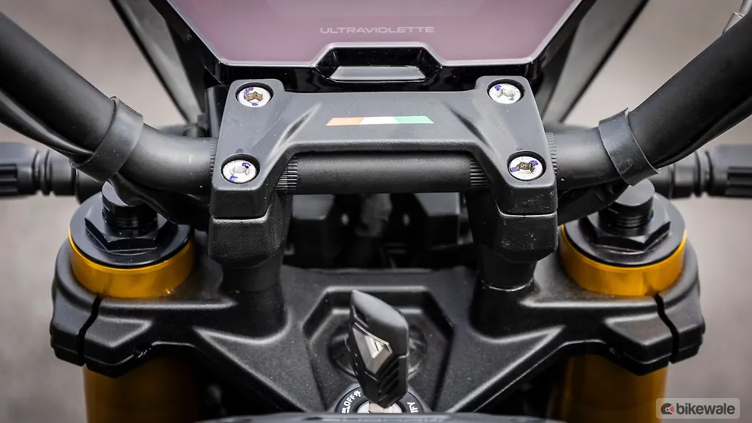 Ultraviolette X47 Crossover Handlebar Clamp Image – BikeWale
