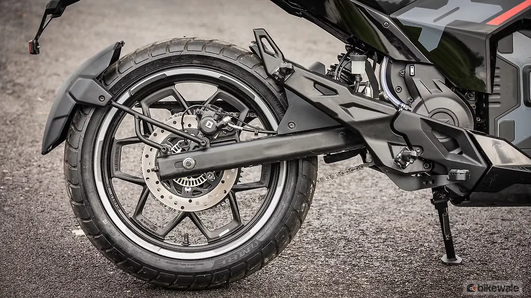 Ultraviolette X47 Crossover Rear Swing Arm Image – BikeWale