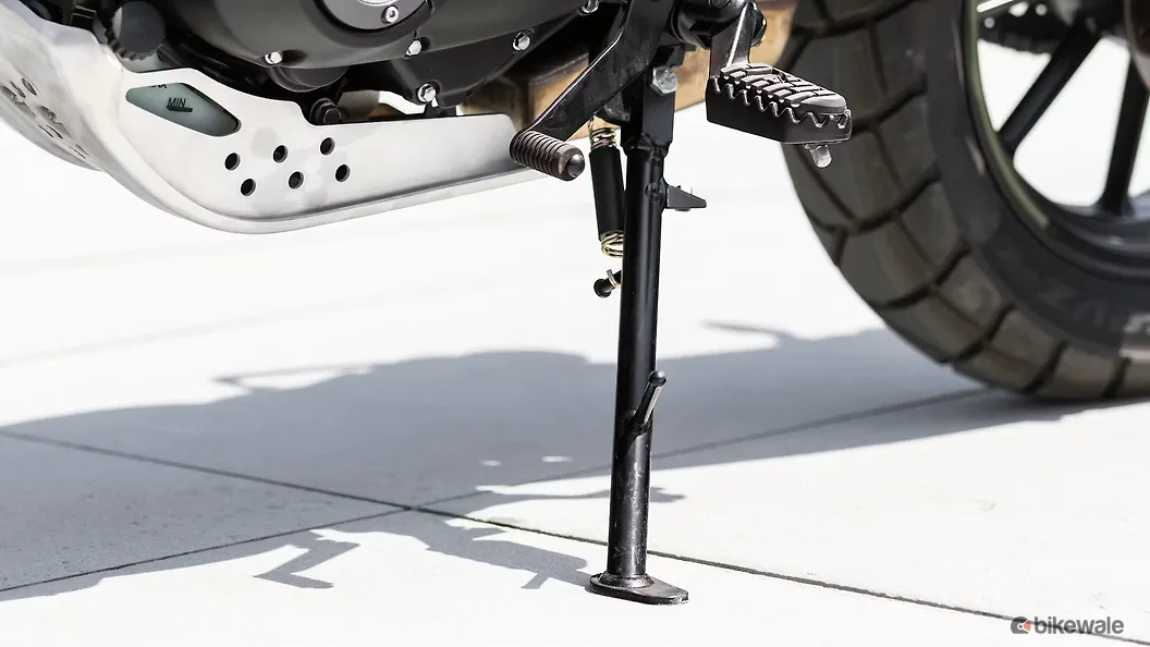 Triumph Scrambler 400 X Side Stand Image – BikeWale