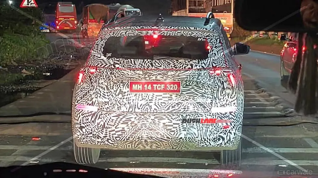 Kushaq Facelift Rear View Image, Kushaq Facelift Photos in India - CarWale