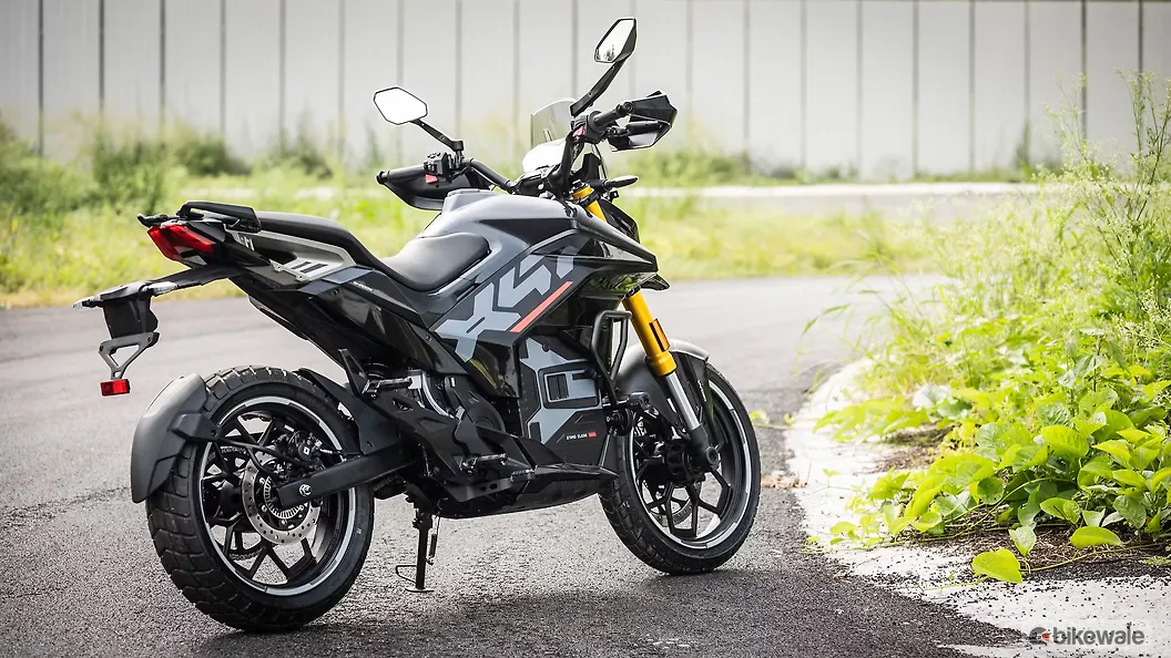 Ultraviolette X47 Crossover Right Rear Three Quarter Image – BikeWale