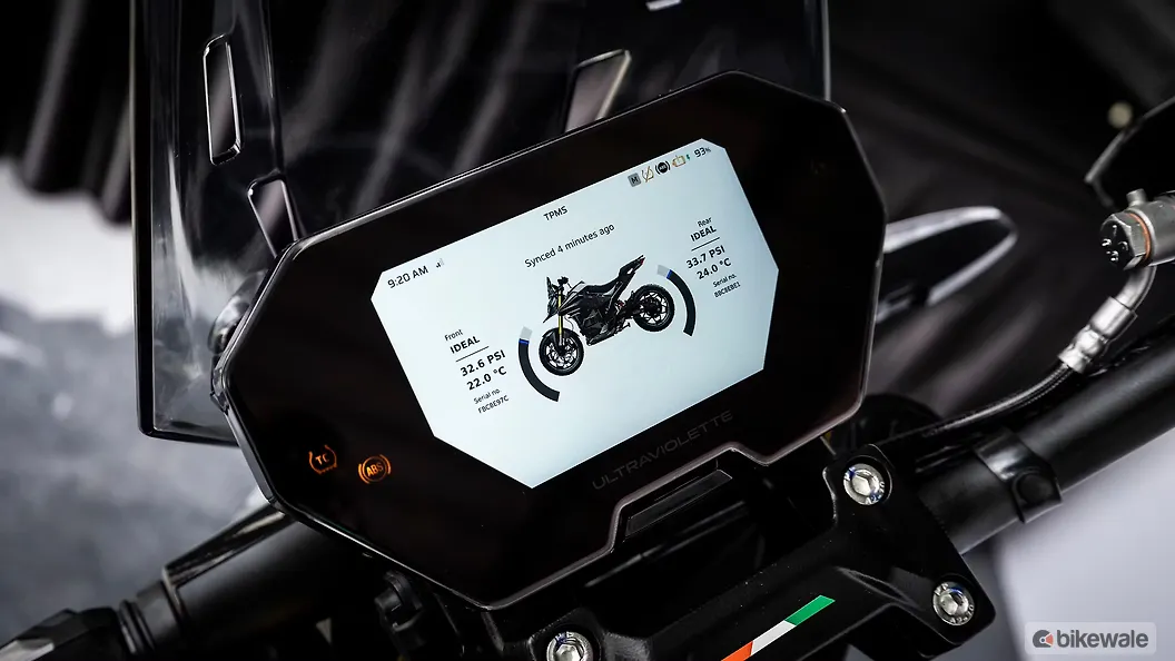Ultraviolette X47 Crossover TFT / Instrument Cluster Image – BikeWale