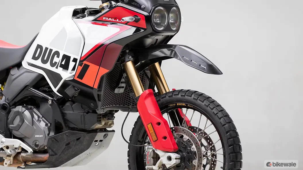 Ducati DesertX Front Suspension Image – BikeWale