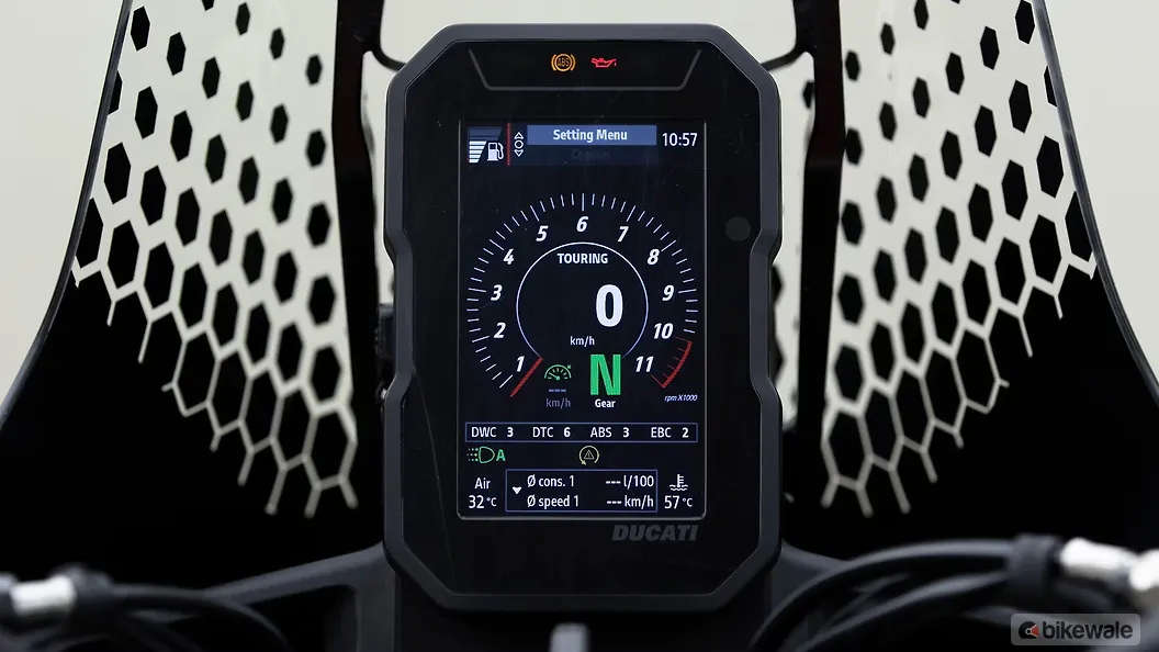 Ducati DesertX Gear Shift Indicator Image – BikeWale
