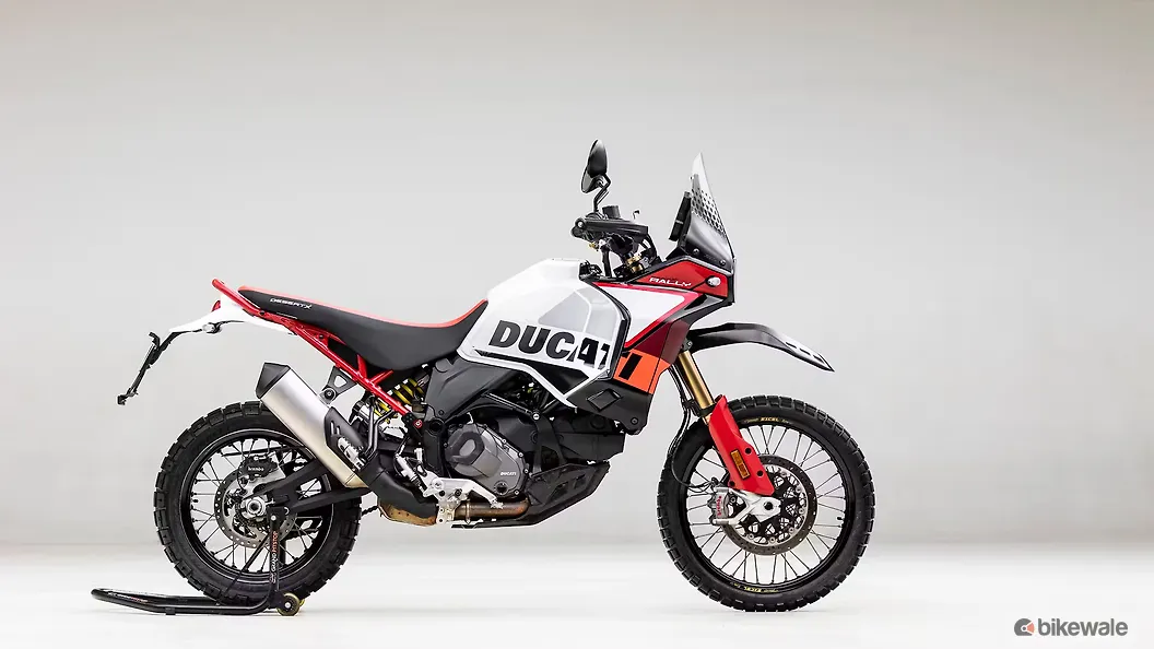 Ducati DesertX Right Side View Image – BikeWale