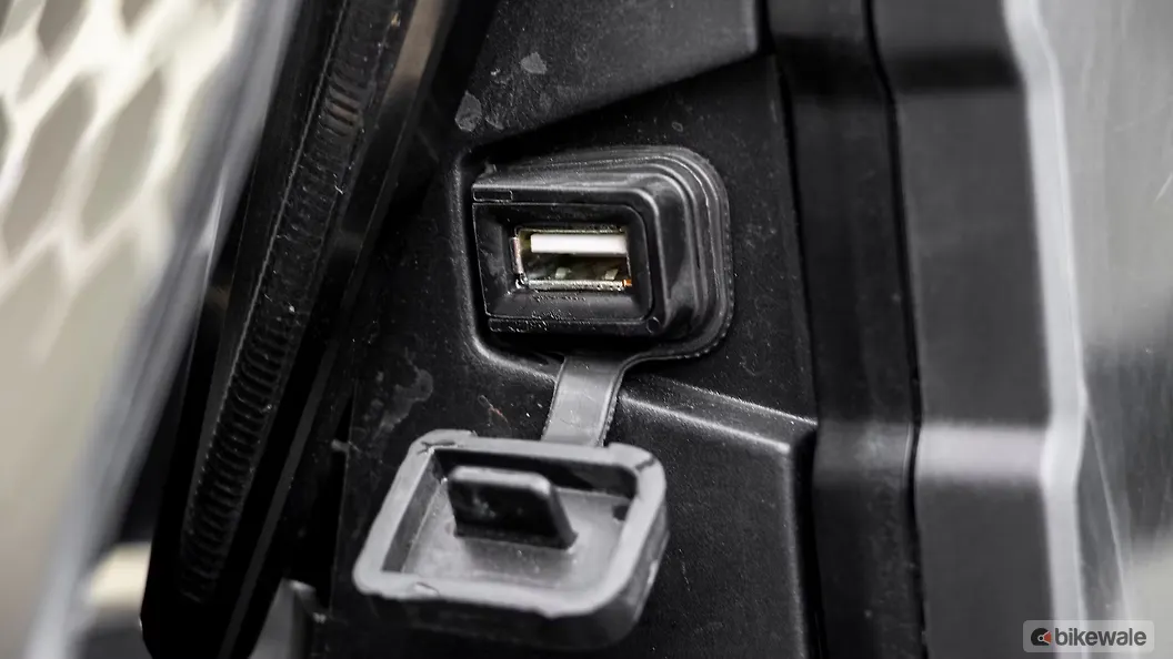 Ducati DesertX USB Charging Port Image – BikeWale