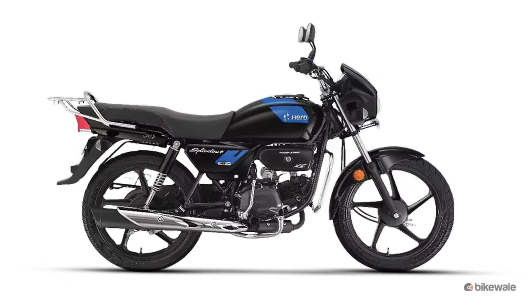 Hero Splendor Plus Right Side View Image – BikeWale