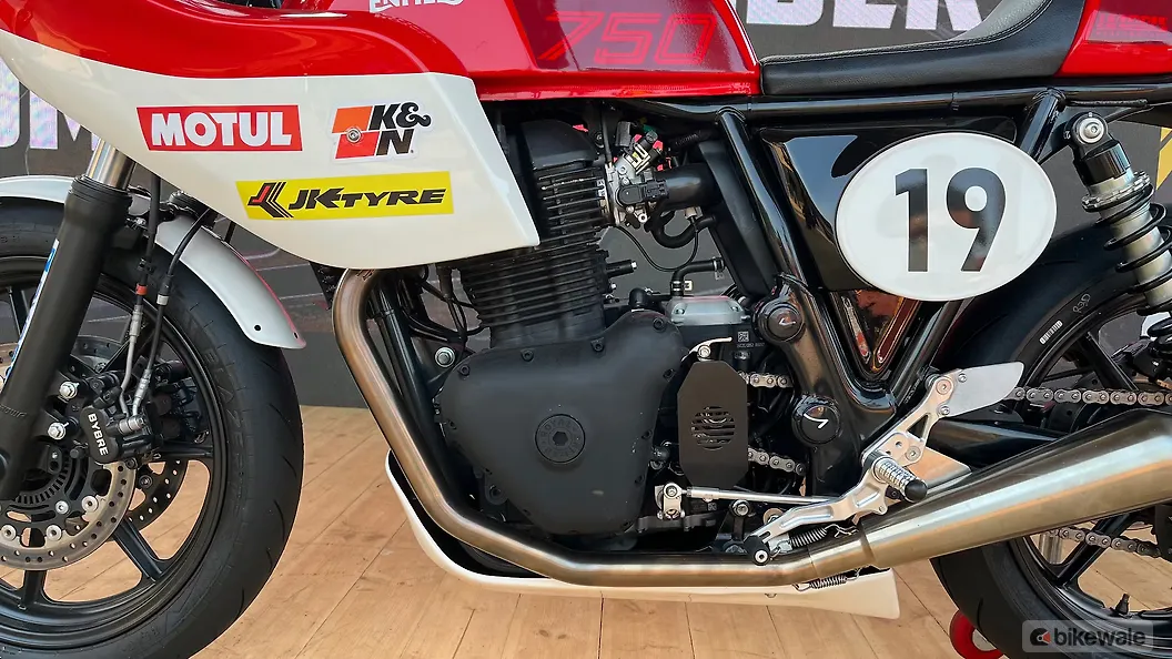 Royal Enfield Continental GT 750 Engine From Left Image – BikeWale