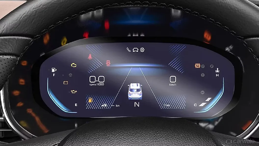 Hector Plus Instrument Cluster Image, Hector Plus Photos in India - CarWale