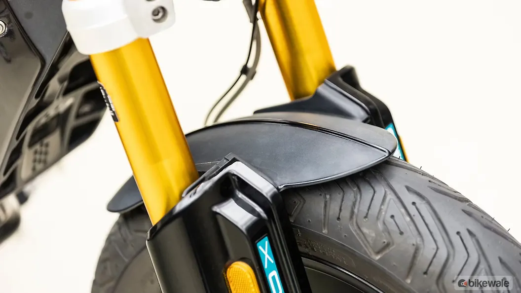 BMW CE 02 Front Suspension Image – BikeWale