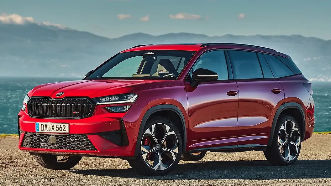 Kodiaq RS Left Front Three Quarter Image, Kodiaq RS Photos in India ...