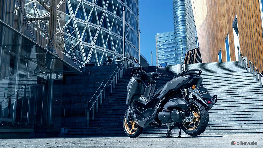 Yamaha Nmax 155 Left Rear Three Quarter Image – BikeWale