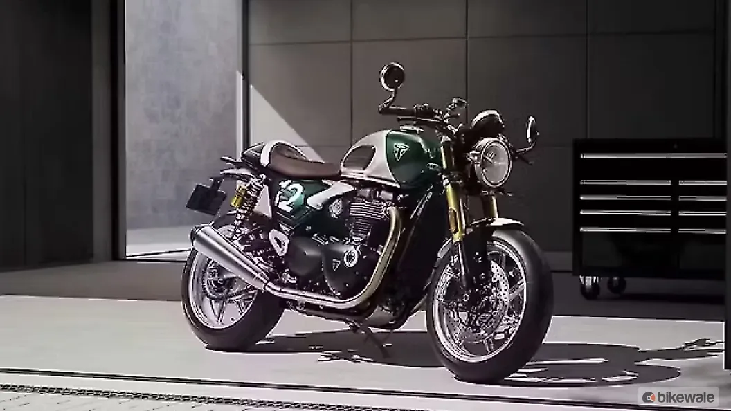 Triumph Speed Twin 1200 Cafe Racer Edition Right Front Three Quarter ...