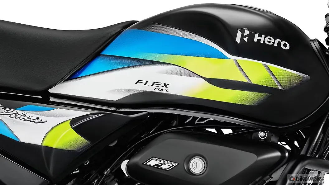 Hero HF Deluxe Flex Fuel Engine From Right Image – BikeWale