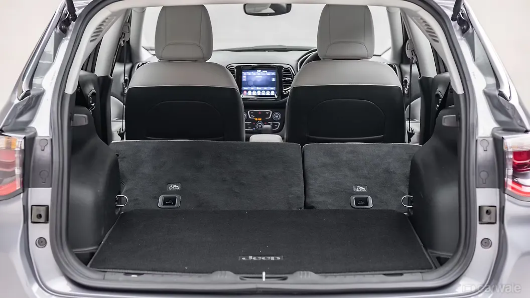 Compass [2017-2021] Bootspace Rear Seat Folded Image, Compass [2017 ...