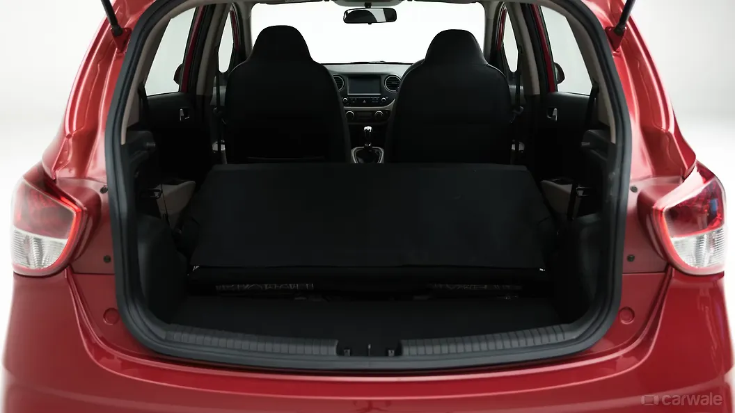 Grand i10 Bootspace Rear Seat Folded Image, Grand i10 Photos in India ...