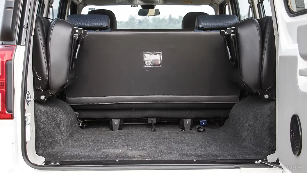 Scorpio 2021 Bootspace Rear Seat Folded Image, Scorpio 2021 Photos in ...