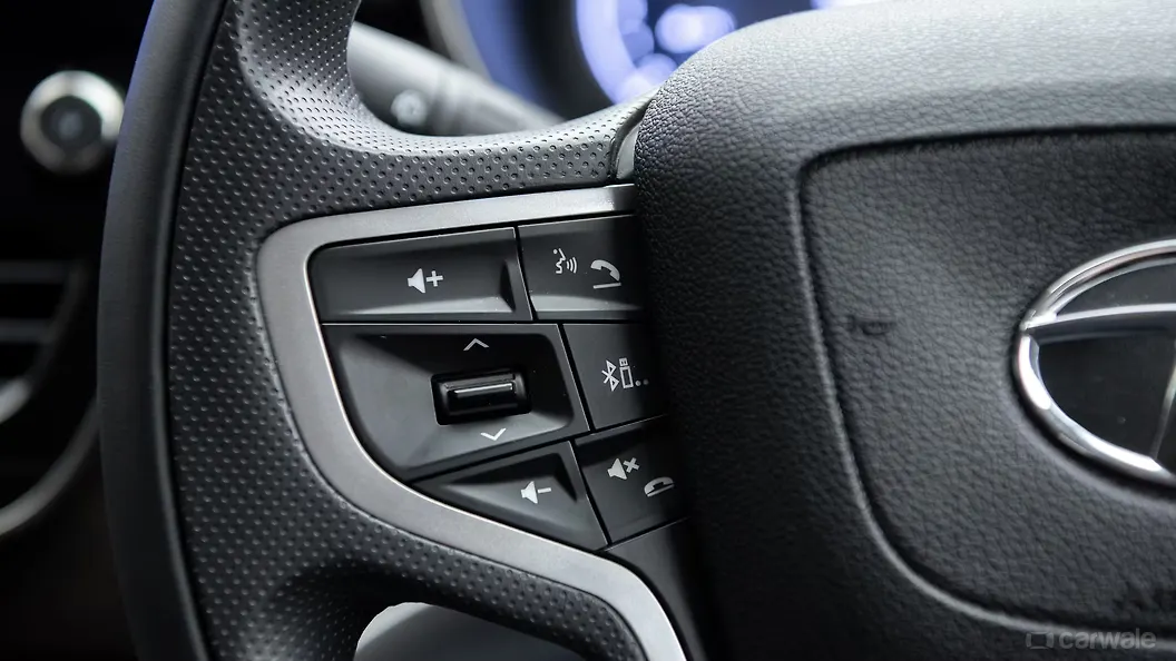 Harrier Left Steering Mounted Controls Image, Harrier Photos in India ...