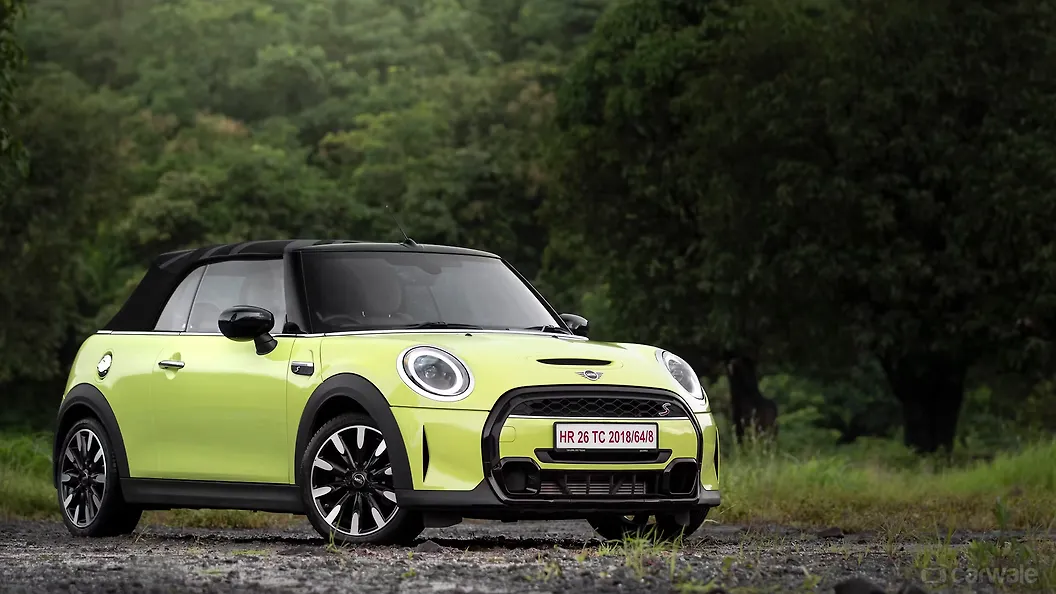 Cooper Convertible Right Front Three Quarter Image, Cooper Convertible ...