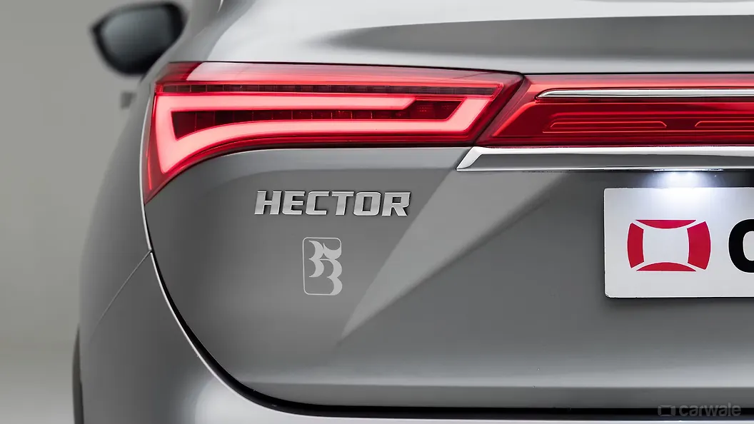 Hector [2019-2021] Rear Badge Image, Hector [2019-2021] Photos in India ...