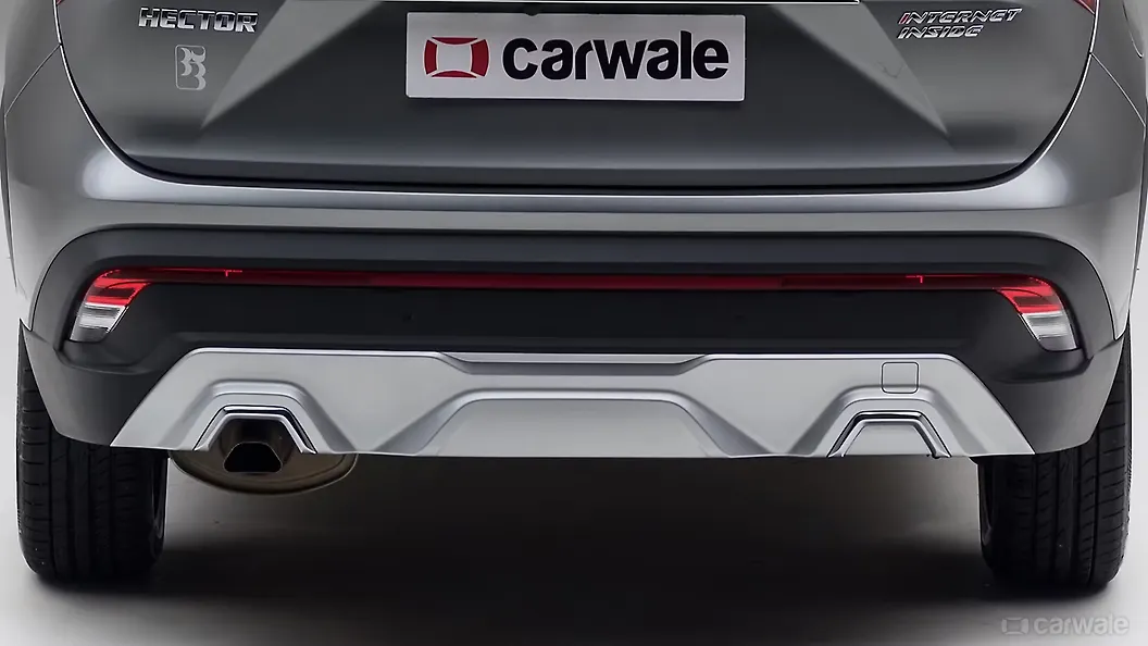 Hector [2019-2021] Rear Bumper Image, Hector [2019-2021] Photos in ...