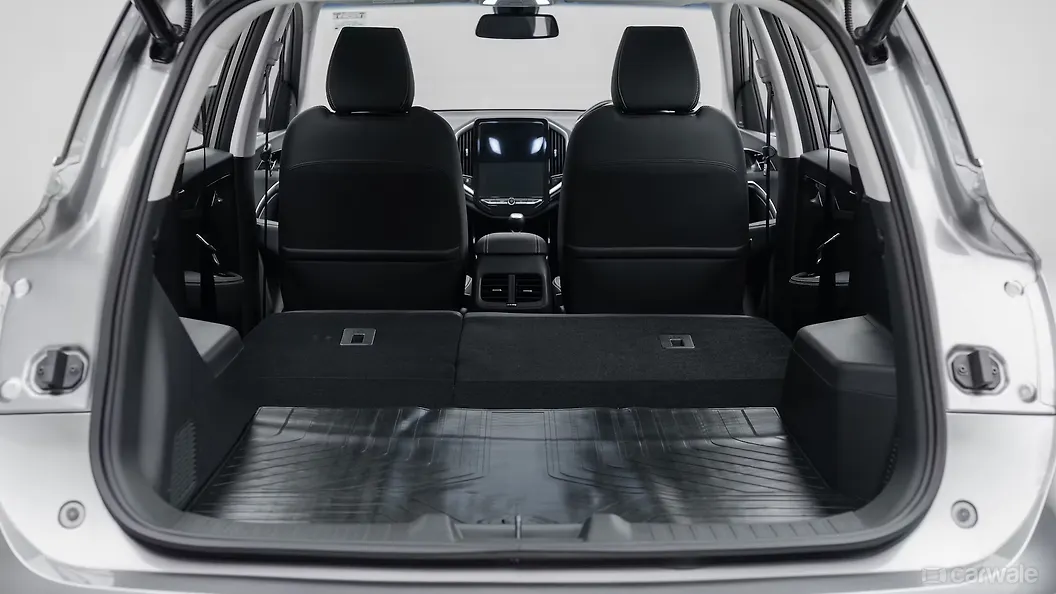 Hector [2019-2021] Bootspace Rear Seat Folded Image, Hector [2019-2021 ...