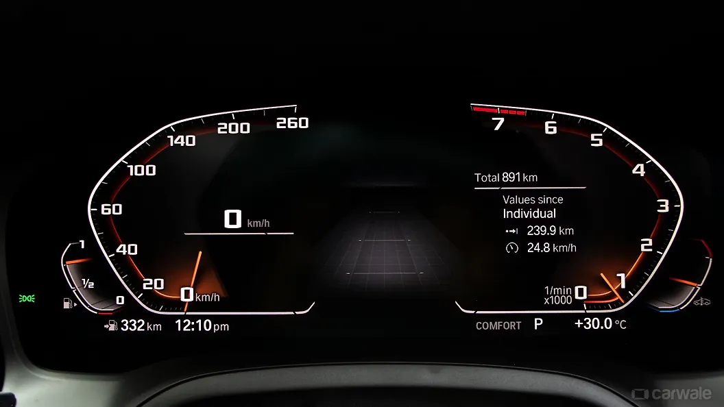 3 Series Instrument Cluster Image, 3 Series Photos in India - CarWale