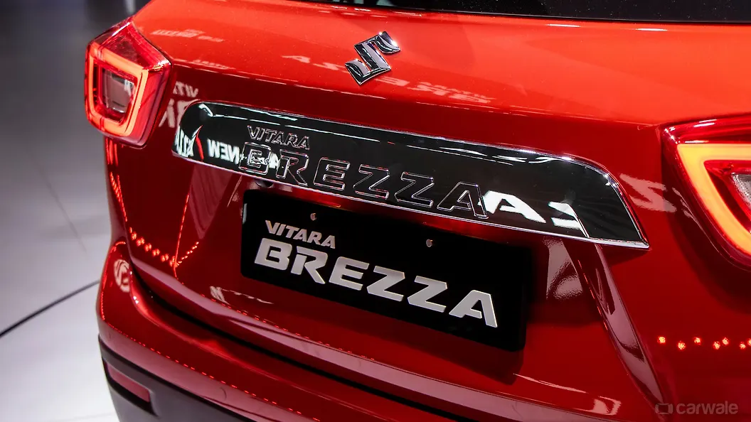 Vitara Brezza [2020-2022] Rear View Image, Vitara Brezza [2020-2022 ...