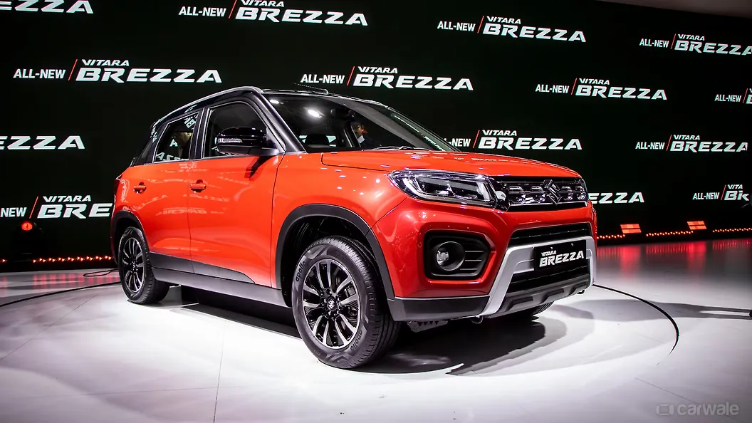 Vitara Brezza [2020-2022] Right Front Three Quarter Image, Vitara ...