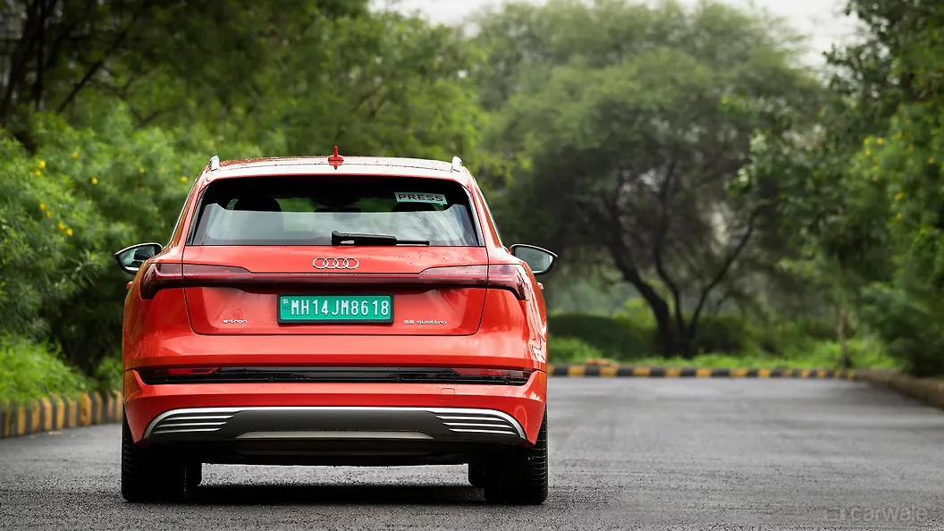 e-tron Rear View Image, e-tron Photos in India - CarWale
