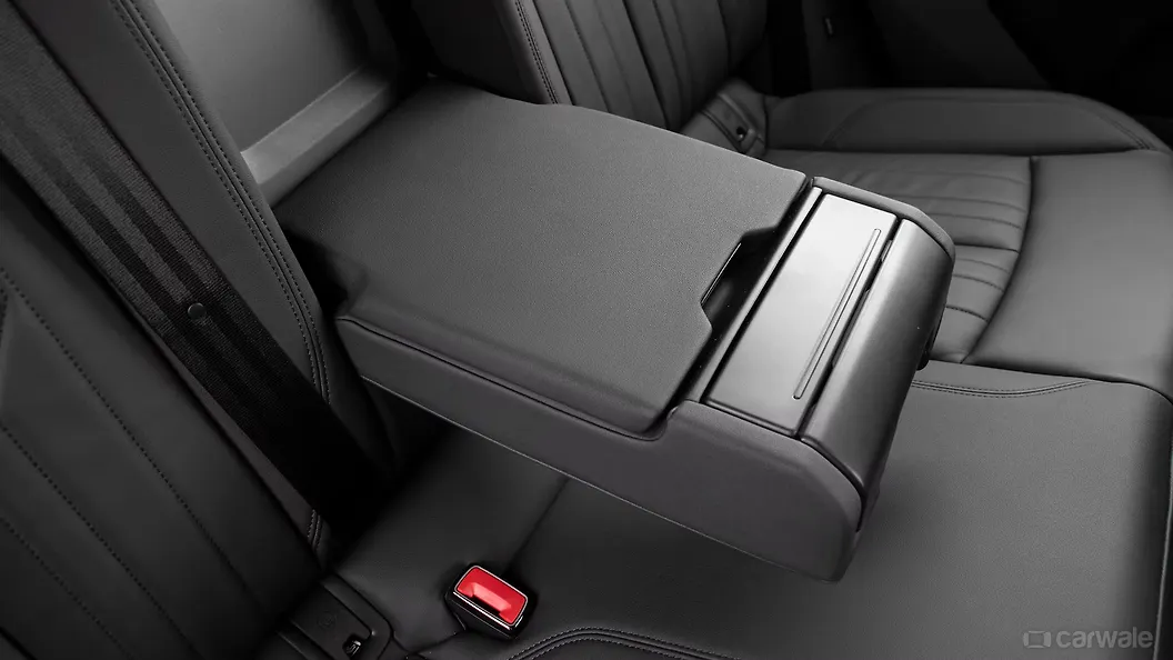 e-tron Rear Row Centre Arm Rest Image, e-tron Photos in India - CarWale