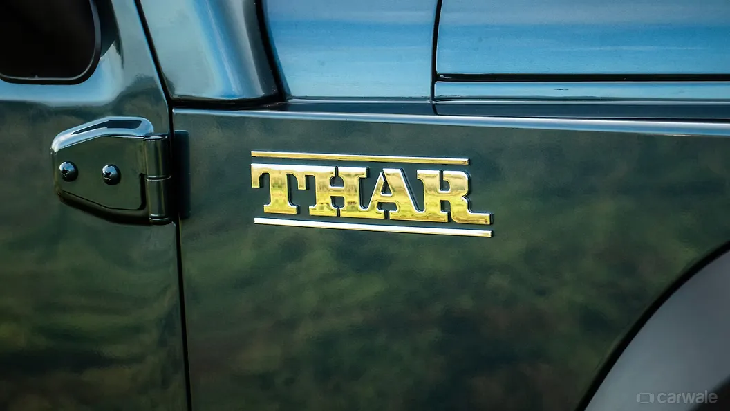 Thar Side Badge Image, Thar Photos in India - CarWale