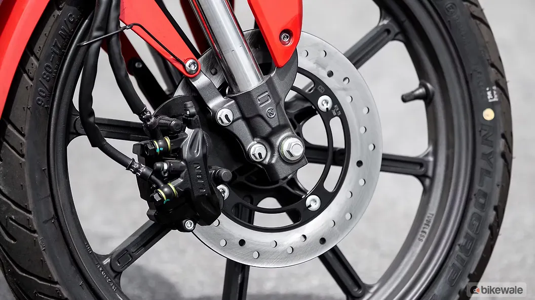 Revolt RV400 Front Disc Brake Caliper Image – BikeWale