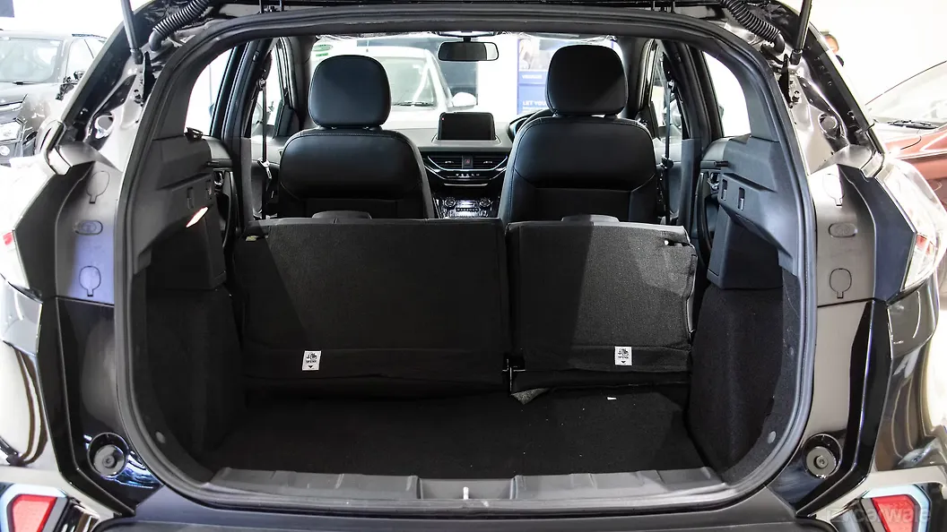 Nexon EV Bootspace Rear Seat Folded Image, Nexon EV Photos in India ...
