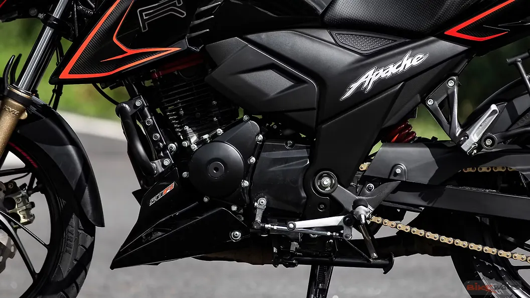 TVS Apache RTR 200 4V Engine Image – BikeWale