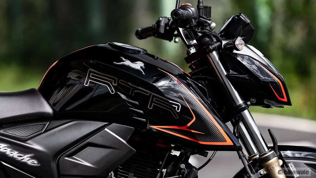 TVS Apache RTR 200 4V Fuel Tank Image – BikeWale