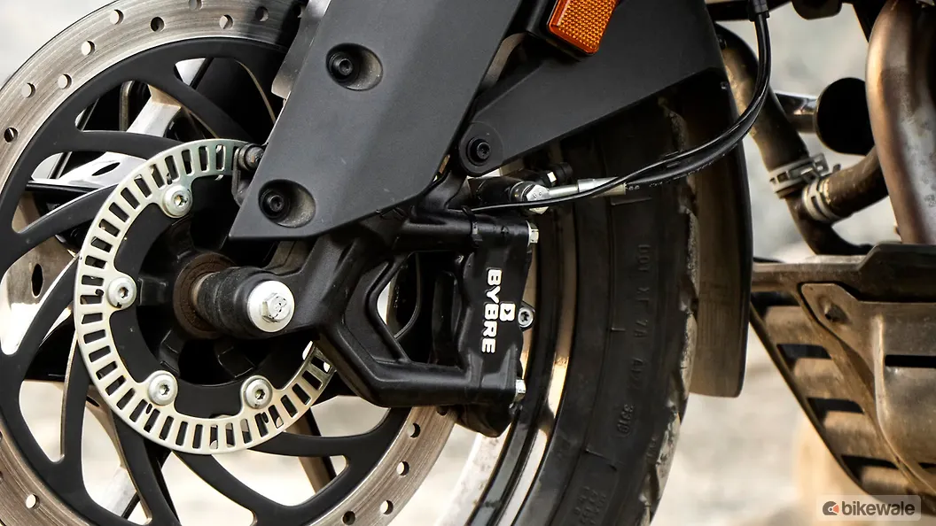 KTM 390 Adventure [2021] Front Disc Brake Caliper Image – BikeWale