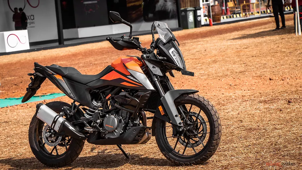 KTM 390 Adventure [2021] Rear View Image – BikeWale