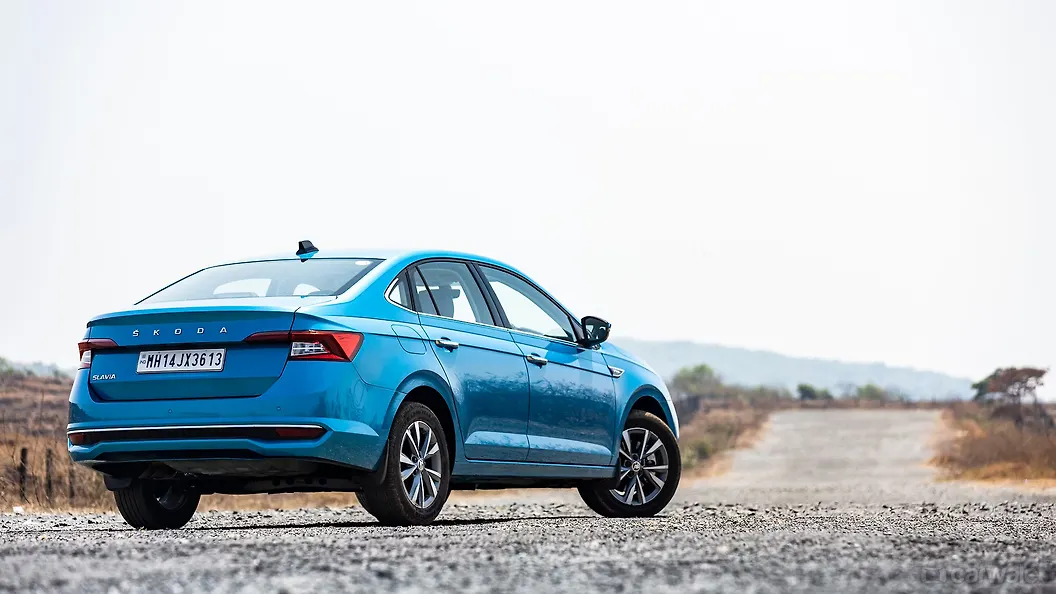 Slavia Right Rear Three Quarter Image, Slavia Photos in India - CarWale