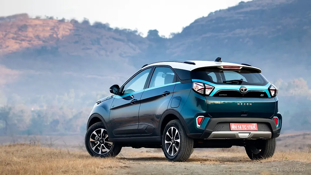 Nexon EV Left Rear Three Quarter Exterior Image, Nexon EV Photos in ...